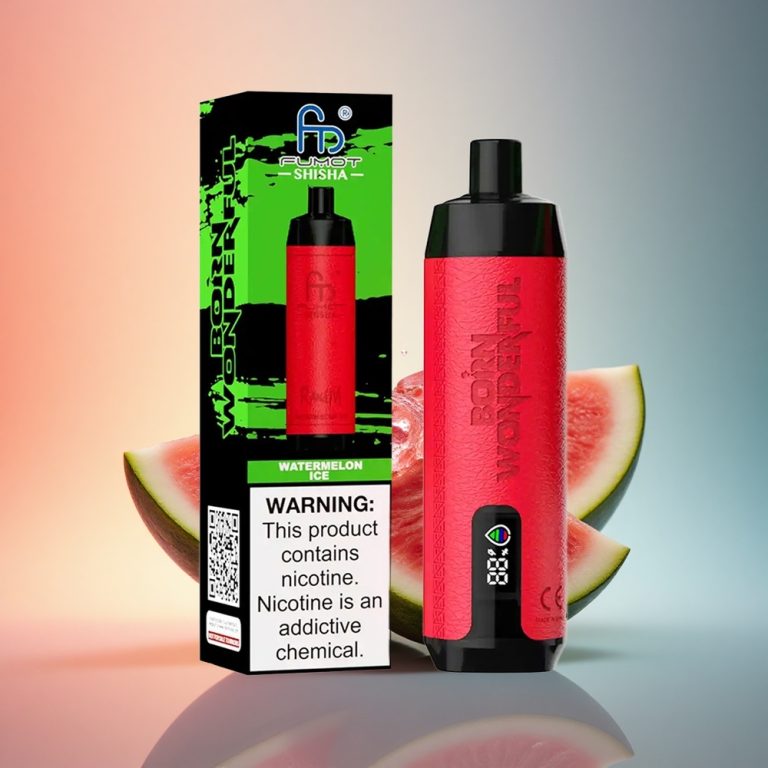 RandM Fumot Shisha 10000 Puffs Görögdinnye Jég 18ml 0,5% nikotin 850 ...